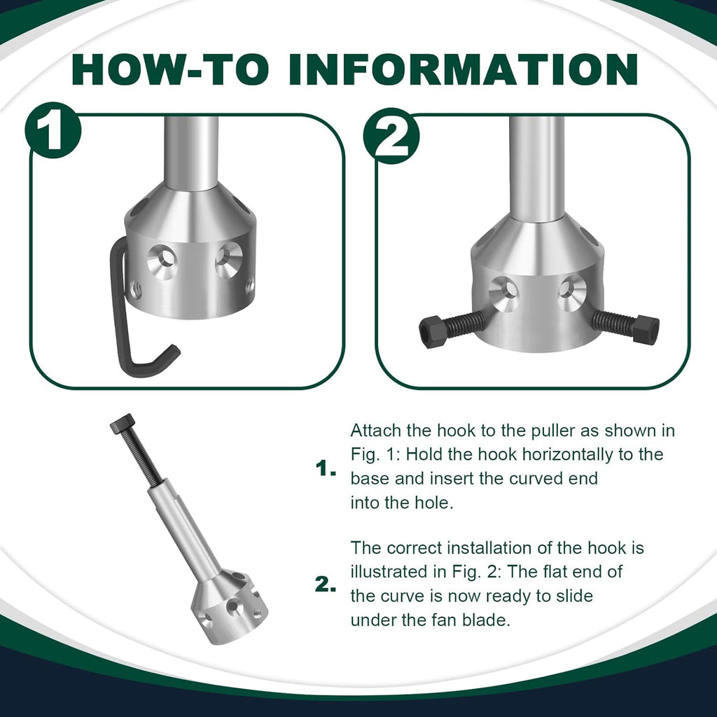 UP-1 Ultimate Hub Fan Blade Blower Wheel Puller – Gstpautoparts